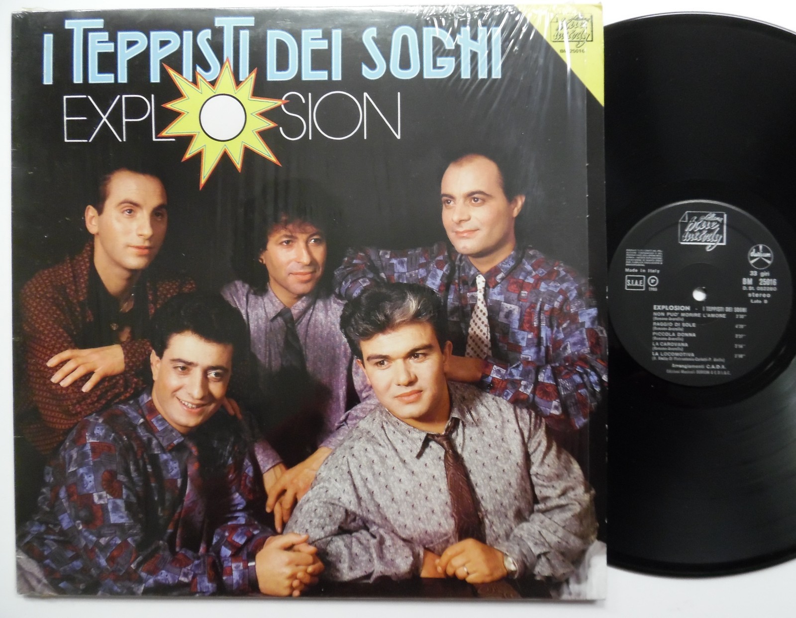 EXPLOSION I Teppisti Dei Sogni DURIUM records Italian LP press Near ...