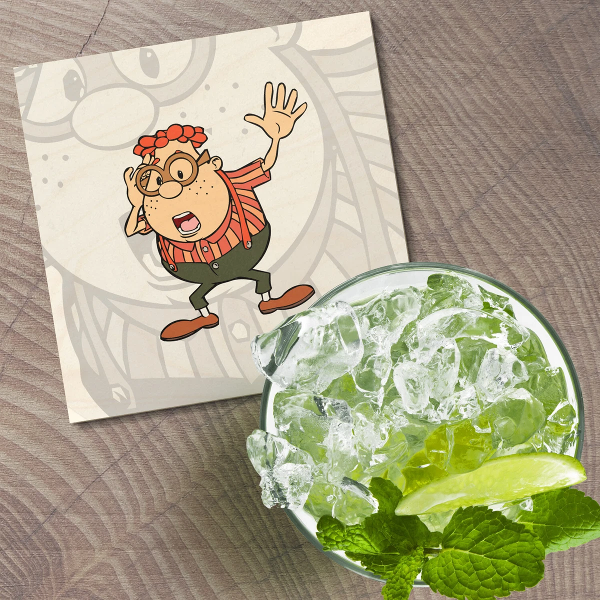 Jimmy Neutron Carl Square D