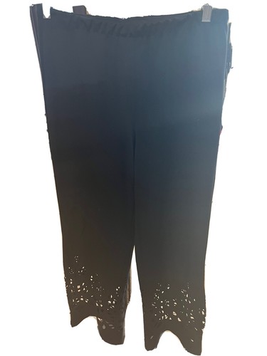 Emma Knit Laser Cut Pants Sz 10 | eBay