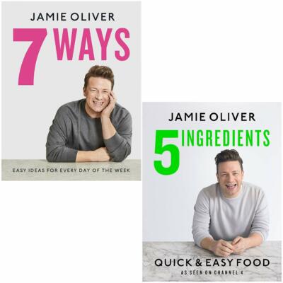 Jamie Oliver 2 Books Collection Set Jamie Oliver 2 Books Collection Set ...