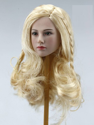 1/6 Female Tariah Silver Valkyrie Carved Head Sculpt Model PVC Toy For ...