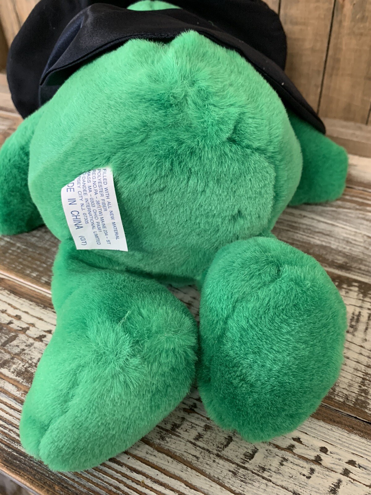 VTG Battery Operated Tickle Wiggle Halloween Green Smiley Plush Witch ...