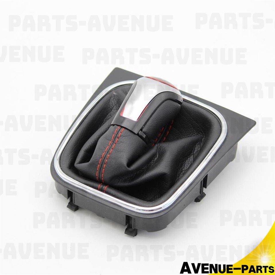 For VW Jetta GLI MK5 MK6 Golf 2005-2014 6 Speed Gear Shift Knob PU ...