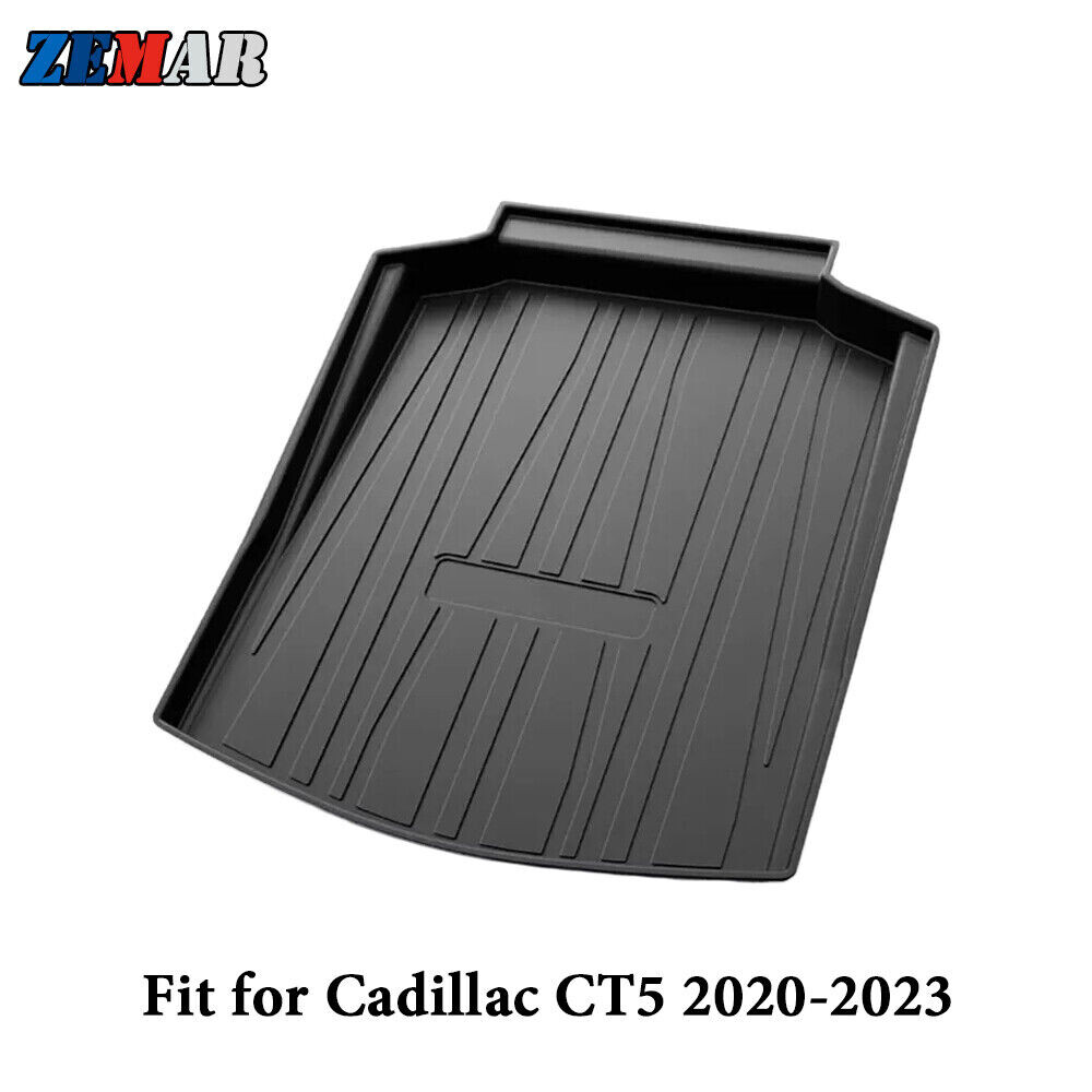 Cargo Liner For Cadillac CT5 2020-2023 All Weather Car Trunk Floor Tray ...