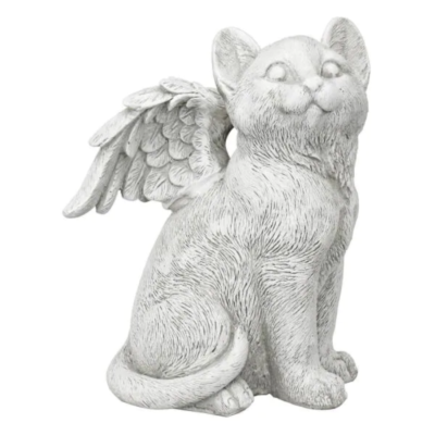 Design Toscano Cat Angel Pet Statue Memorial