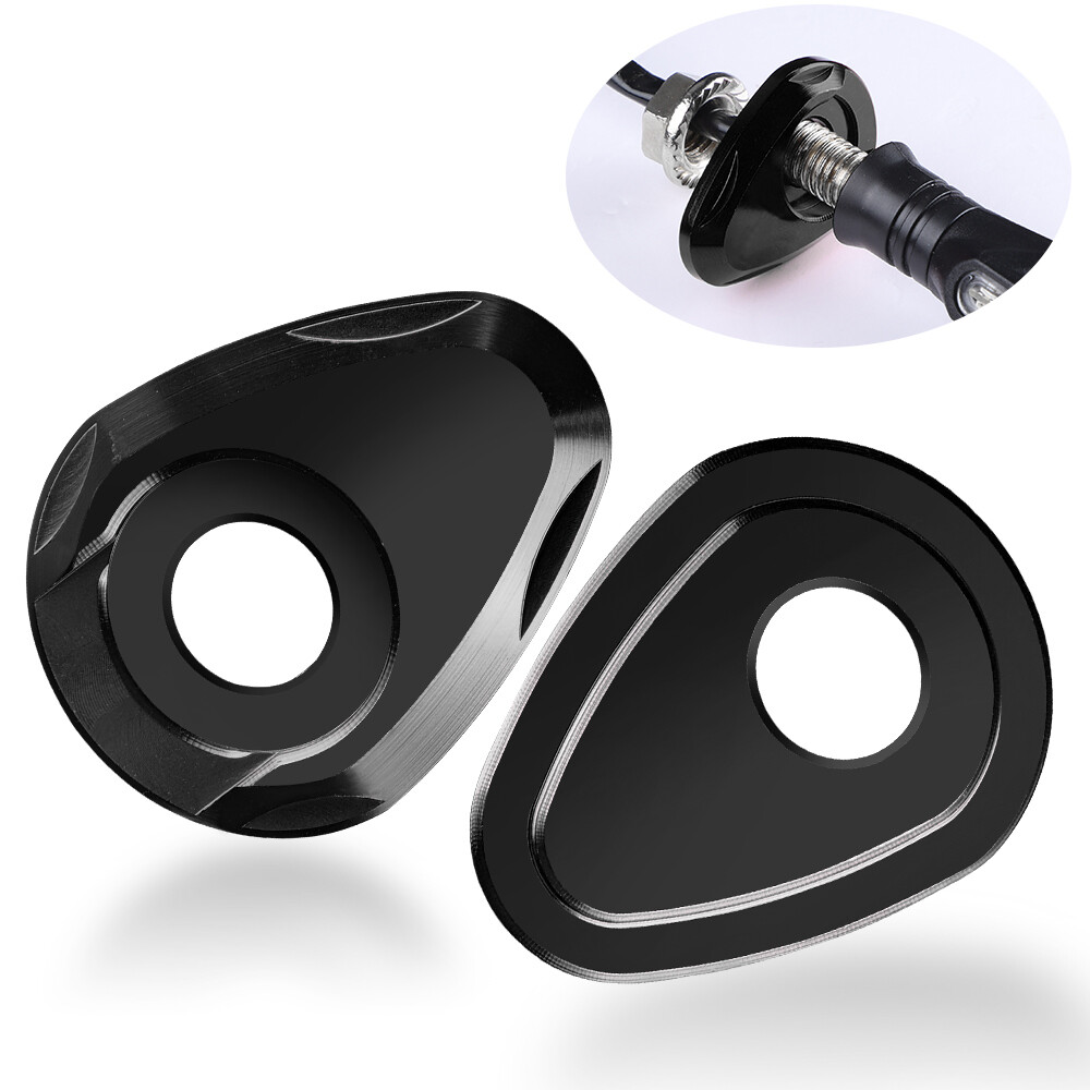 2x Motorcycle Turn Signal Indicator Adapter Spacers Plate Yamaha ...
