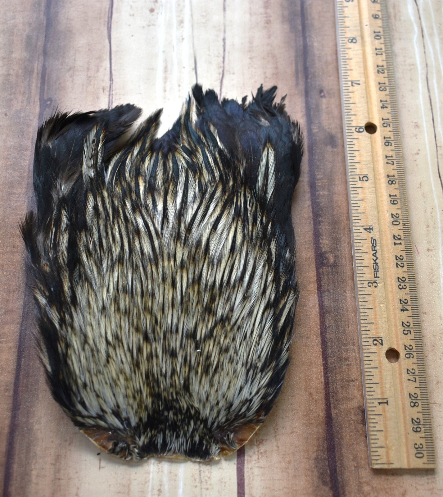 Lot 276, Natural India Rooster Streamer Neck Cape Feathers | eBay