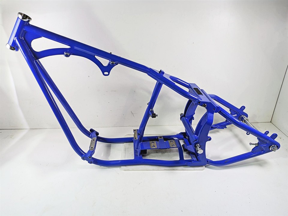 2008 Ultima Motorcycles Fat Bastard Straight Blue Main Frame Swingarm ...