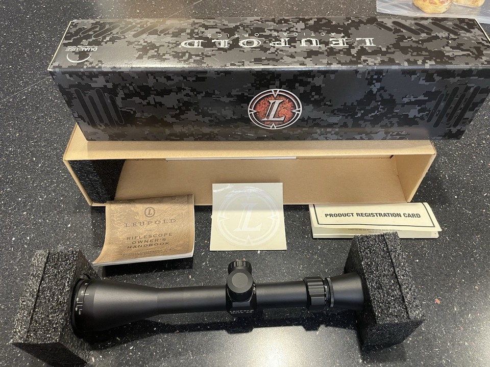 Leupold Mark AR 6-18x40mm AO Rifle Scope 18x 40mm 1in Fine Duplex 67400 ...