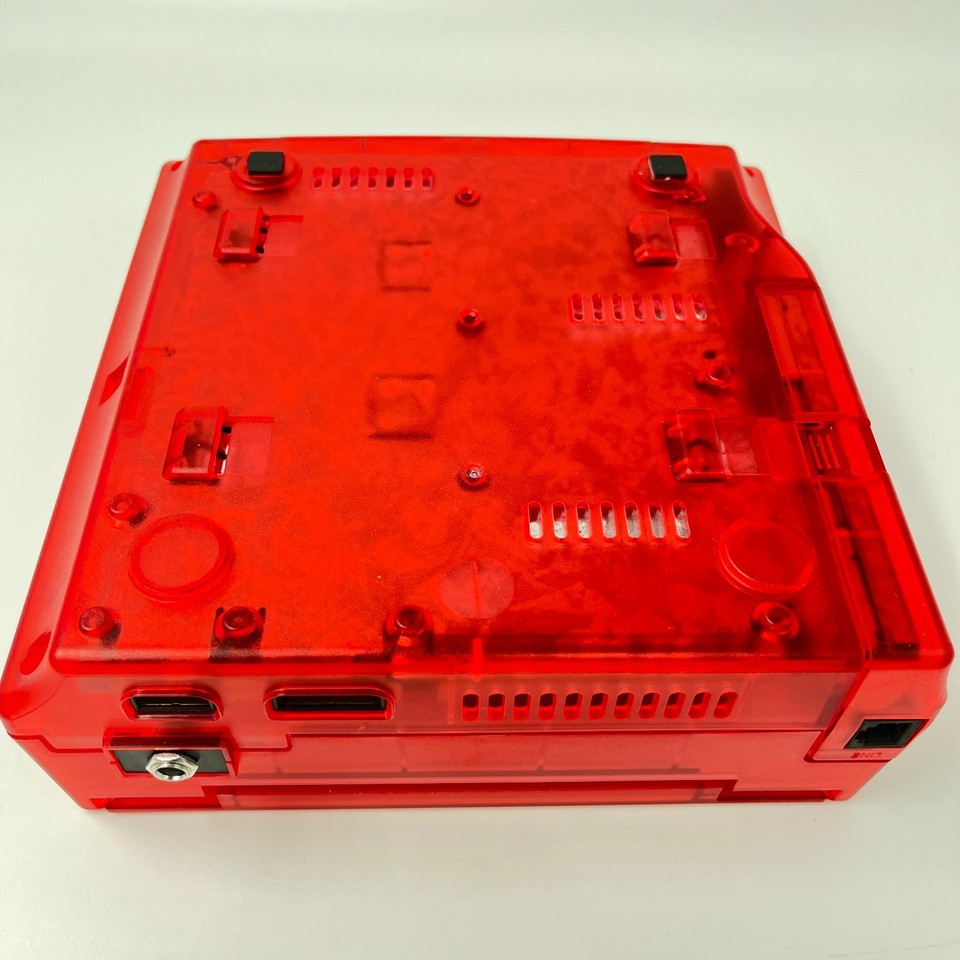 SEGA Dreamcast Red console system with US red VM [GDEMU] installed 32GB ...