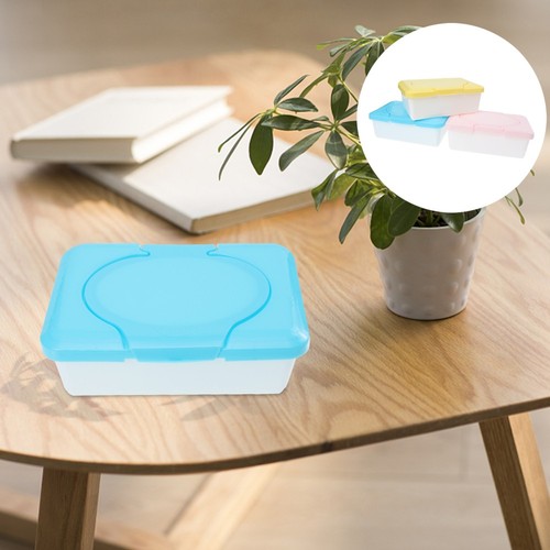 3 Pcs Wipe Box Plastic Baby Wipes Container Storage Portable Dispenser ...