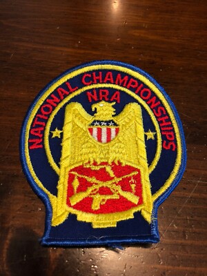 NRA Patch, National Championships, National Rifle Association NOS Patch ...