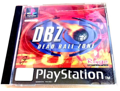 Playstation 1 PS1 Game DBZ Dead Ball Zone PAL 1997 Rage | eBay
