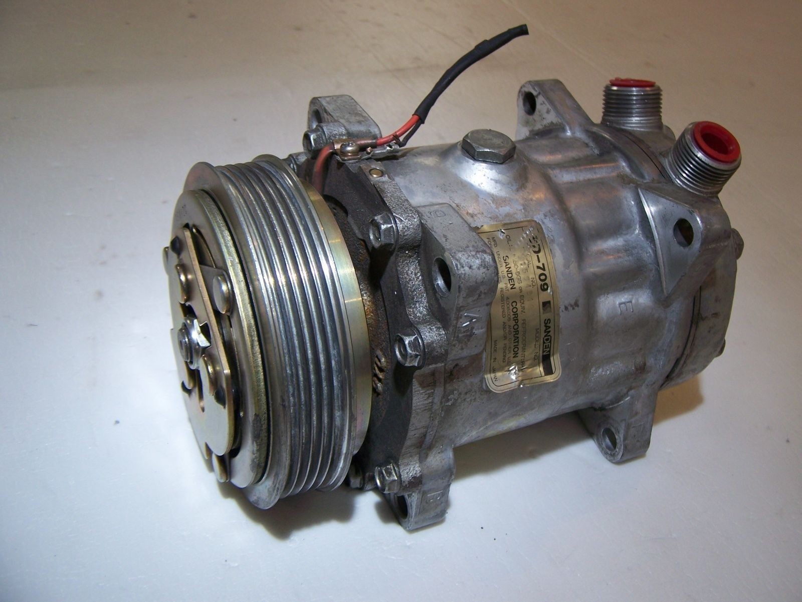 Ferrari 355 F355 348 A/C Pump AC Air Conditioning Compressor OEM SANDEN ...