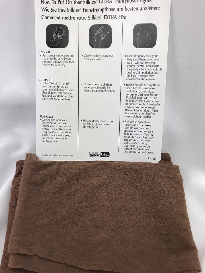 Silkies Ultra Control TLC Hosiery Extra Tall Beige Honey Nylons ...