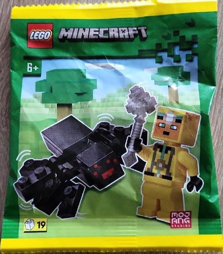 LEGO Minecraft: Cave Explorer Minifigure with Spider 673419205566| eBay