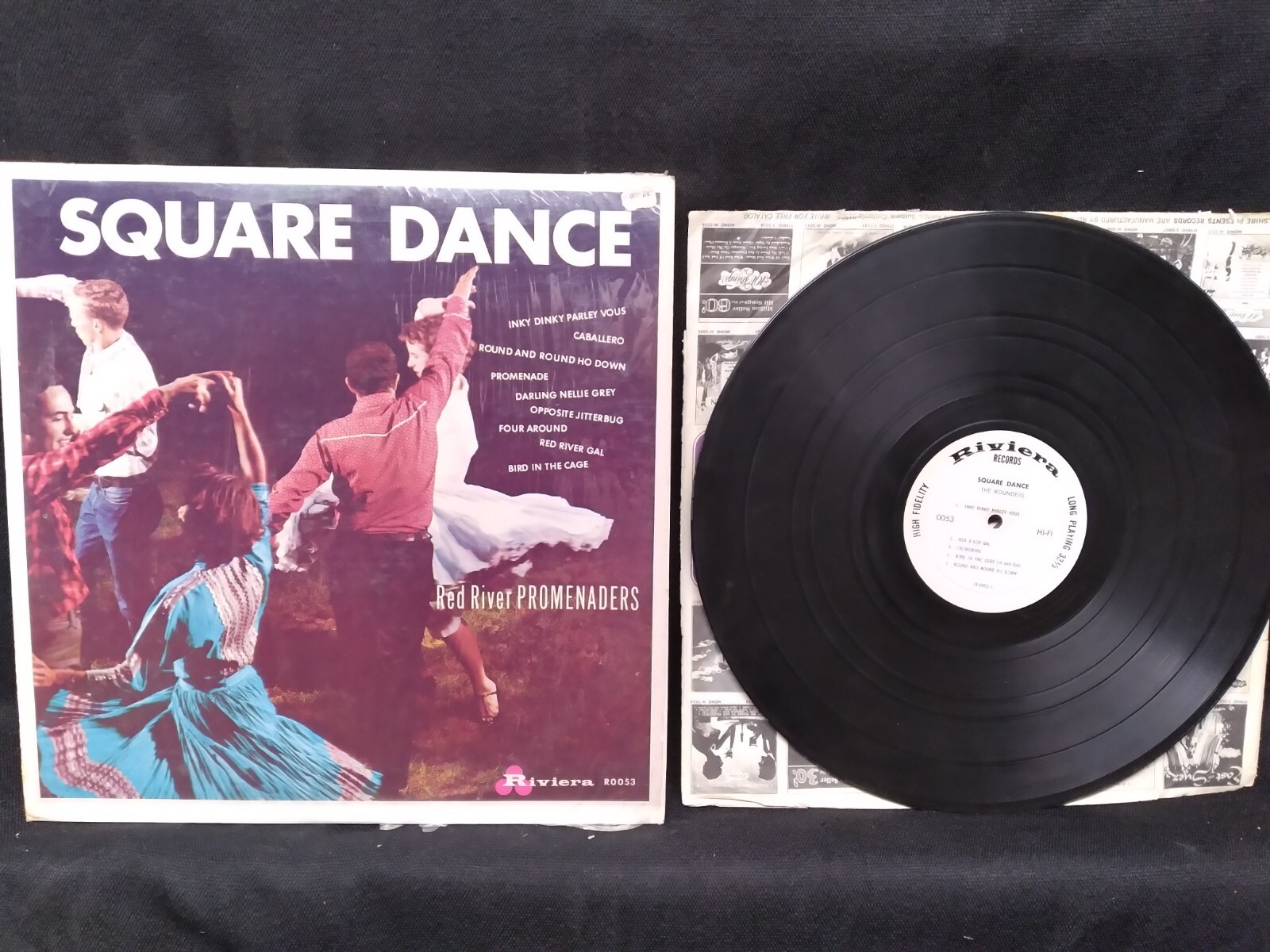 Rounders Square Dance vinyl LP Riviera Records R0053 1960 | eBay