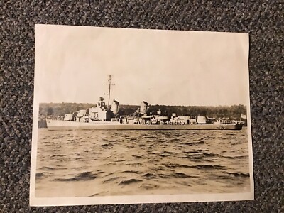 USS Noa DD-841 Destroyer Ship US Navy Photograph 8x10 1940s Post WWII ...