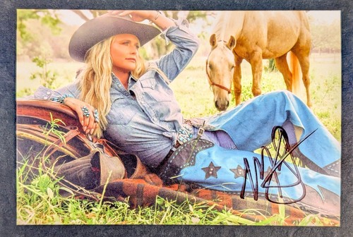 MIRANDA LAMBERT Signed Autograph Auto 4x6 Postcard JSA | eBay