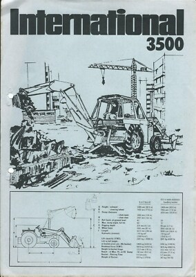Vintage Construction - Backhoe