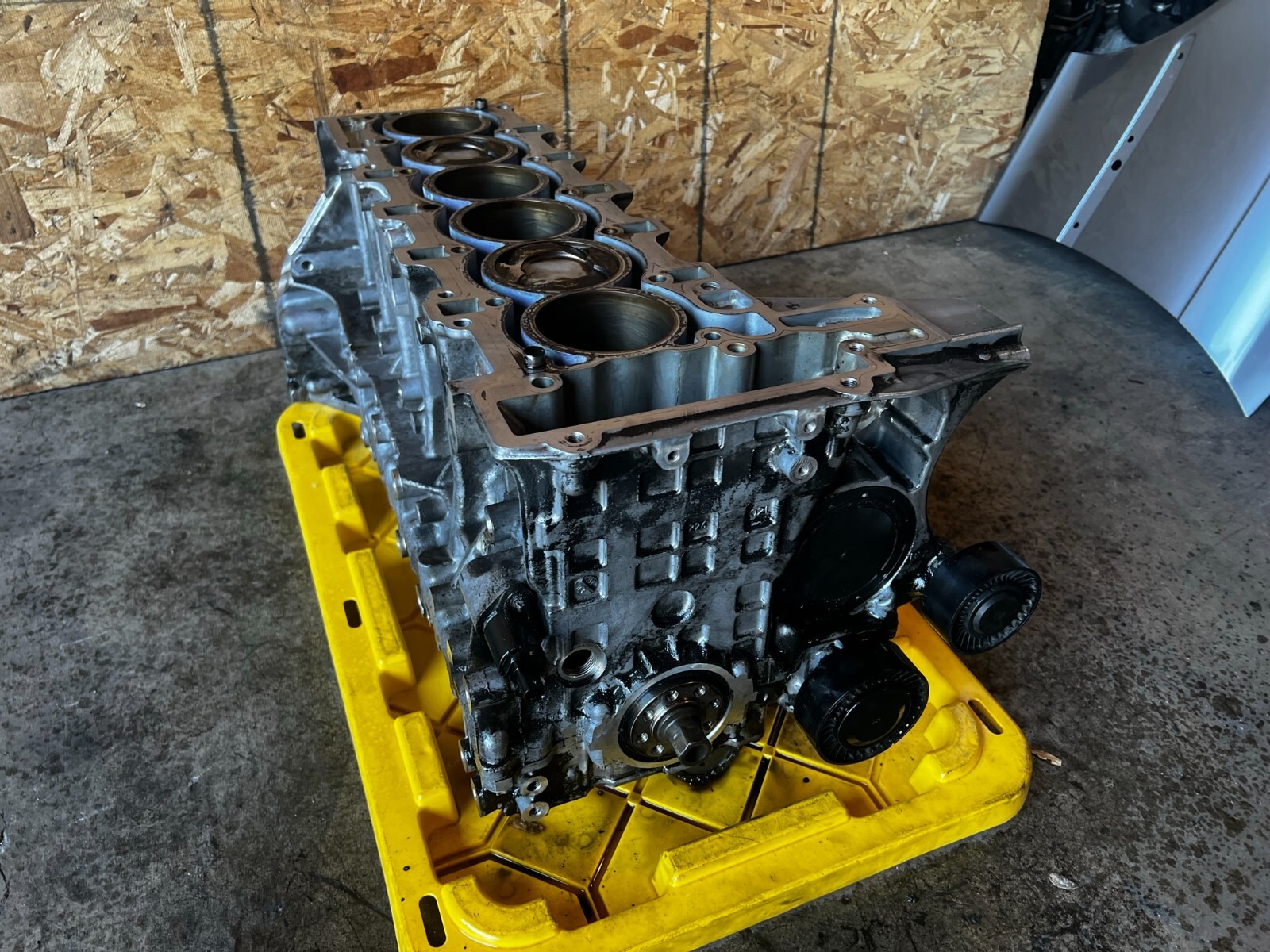 BMW F10 F13 E70 E93 N55 ENGINE MOTOR BLOCK CRANKSHAFT PISTON ASSEMBLY ...