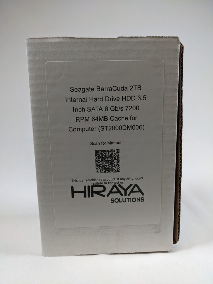 Seagate Barracude 2TB Internal Hard Drive (ST2000DM006) | eBay