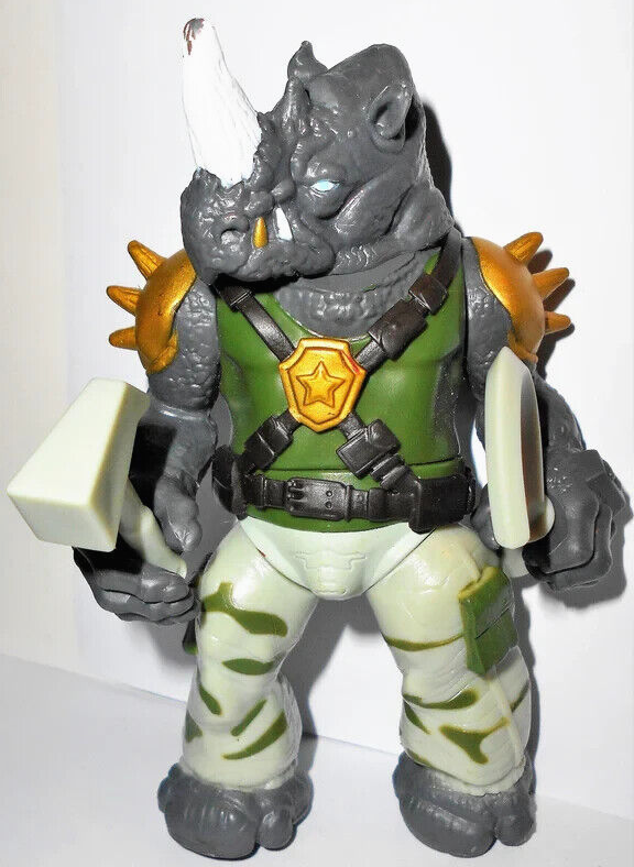 Teenage Mutant Ninja Turtles 2012 ROCKSTEADY nickelodeon complete rhino ...