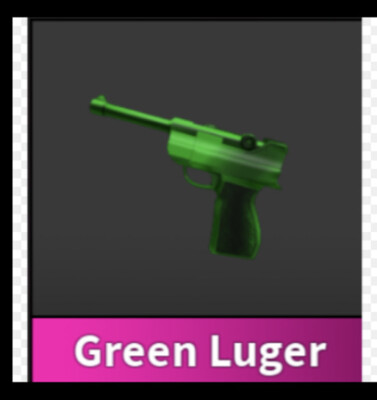 GREEN LUGER MM2 Super Cheap SUPER FAST Delivery In Game Item | eBay UK