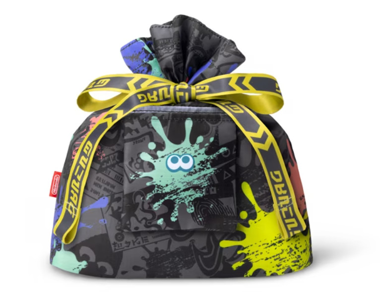 NINTENDO Splatoon 3 Wrapping x Eco Bag S ( Squid Light Blue ) | eBay