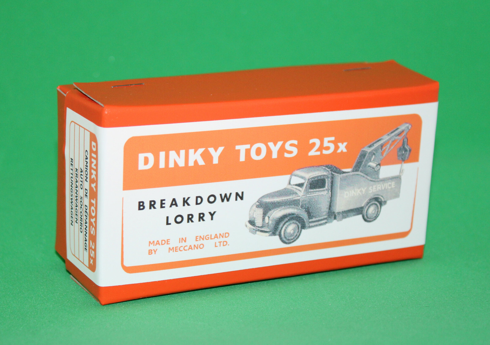 DINKY Reproduction Box 25x Breakdown Lorry - Commer Chassis 430 | eBay UK