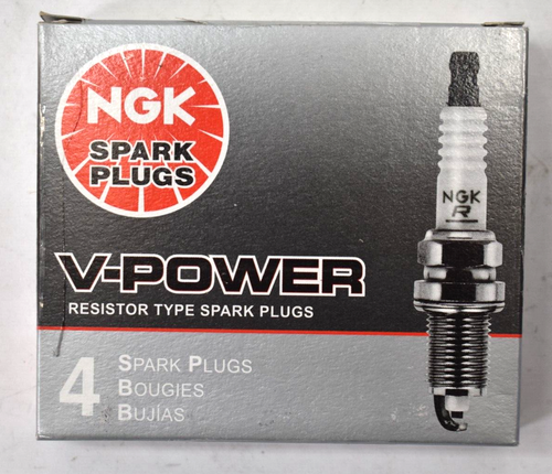 NGK Spark Plugs V Power Resistor Type 4 Pack FR4 5155 Automotive ...