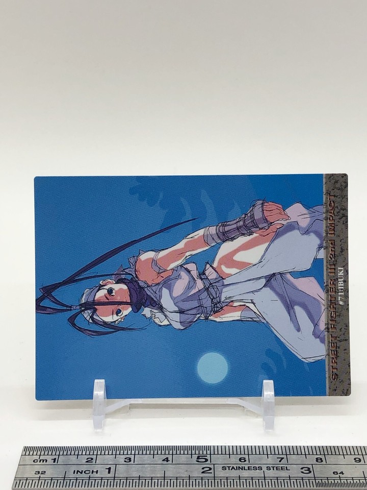 Ibuki Street Fighter ALL CAPCOM WORLD 98 Carddass Masters Bandai 1st ...