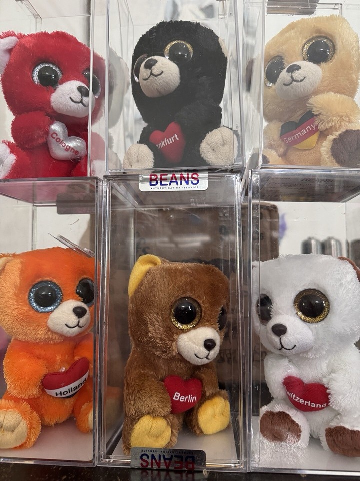 Ty Beanie Boos 6” FRANKFURT Germany Exclusive TBB AUTHENTICATED MQ MWMT ...