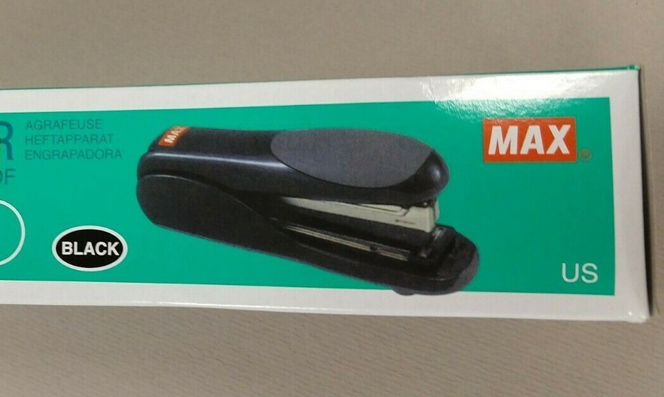 MAX HD-50DF TWIN LEVER FLAT CLINCH STAPLER FOR 2 X 2 COIN USA NEW FOR ...