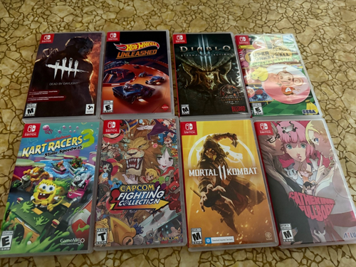 nintendo switch 8 games lot fast shipping excellent condition | eBay