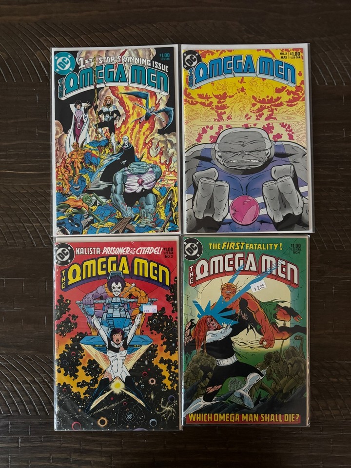 Omega Men #1-38 + Annual #1,2 (1983) #3 1st App Lobo FN to NM | eBay