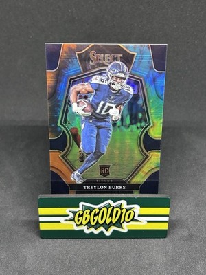 2022 Panini Select #195 Treylon Burks Tie-Dye Prizm #/25 RC | eBay