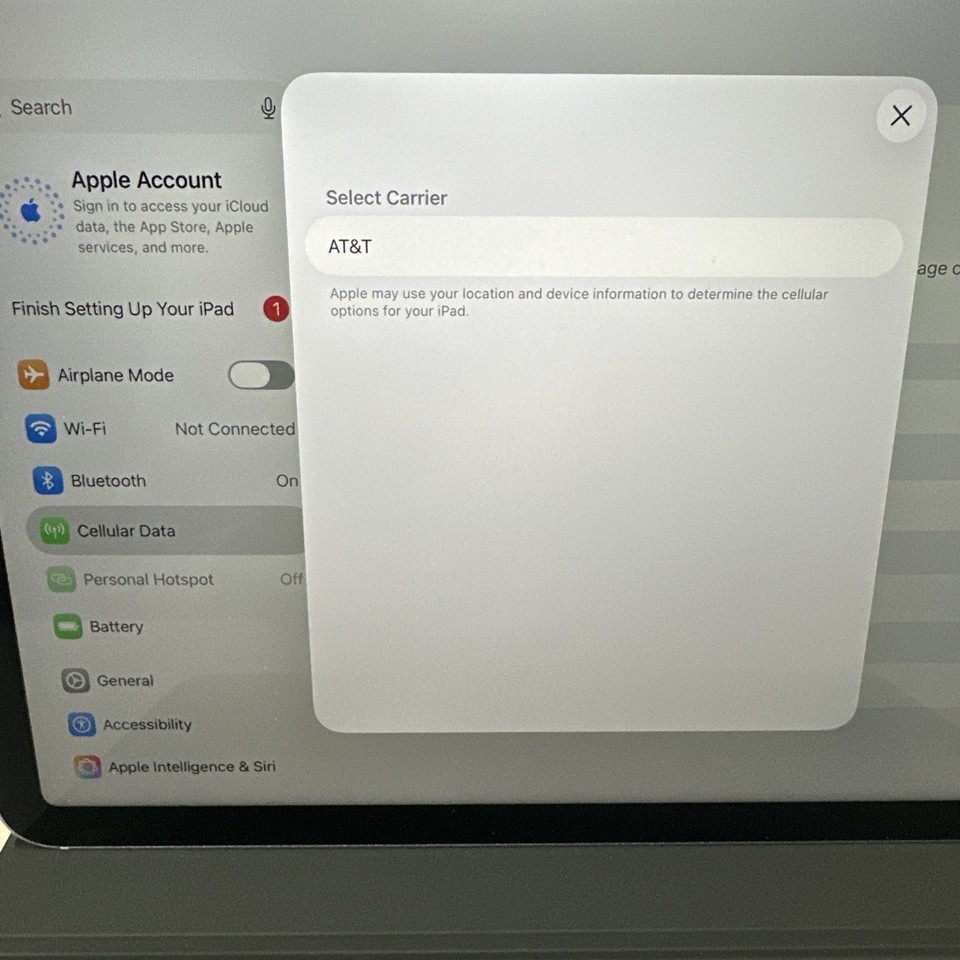 Apple iPad Air 11-inch (M2) A2903 128 GB, Wi-Fi + 5G, 11 in - Space ...