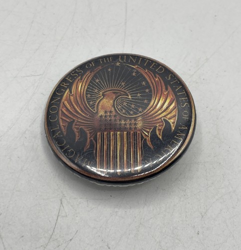 Fantastic Beasts and Where to Find Them Magical Congress Logo Pinback ...