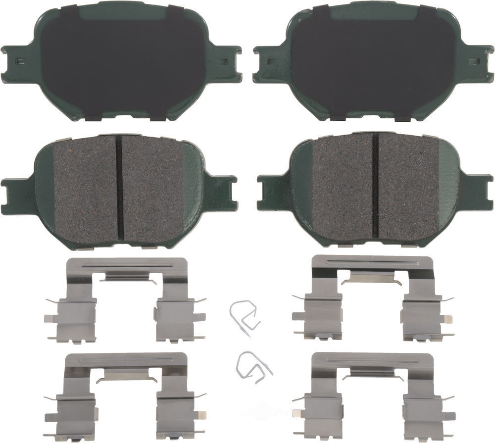 Disc Brake Pad Set-PCT Ceramic Disc Brake Pad Autopart Intl 1412-36902 ...