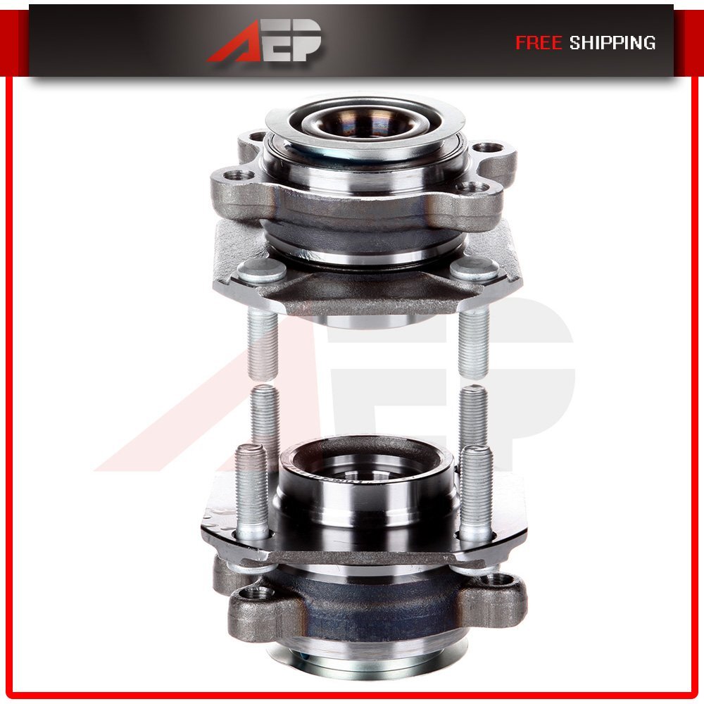 Set of Front Left or Right Wheel Hub Bearings Assembly Fits Sentra 07 ...