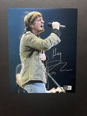 Rob Thomas Rare autographed signed Matchbox 20 8x10 photo Beckett BAS ...