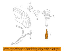 Volvo OEM 04-10 S40 2.4l-l5 Emission System-vacuum Hose 30751987 for ...