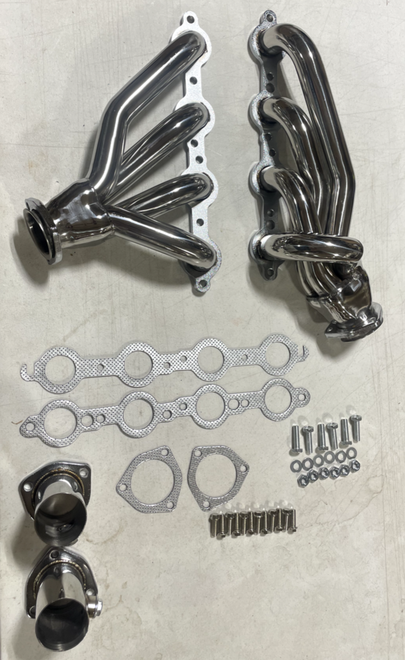 For LS Swap S10 Conversion Headers Truck LS1 LS2 LS3 LS6 Bel Air Camaro ...