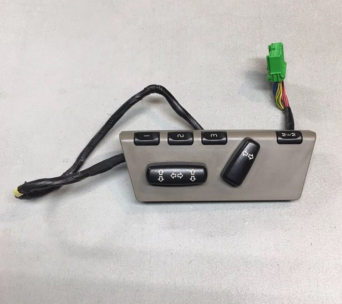 Volvo Power Seat Switch Control Panel Oak S60 S80 V70 XC90 Front Left ...