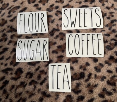 Rae Dunn Inspired Vinyl Decals | eBay