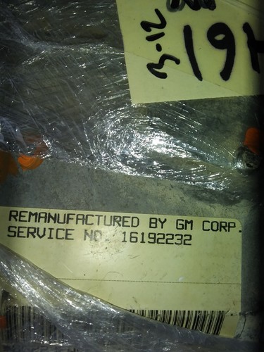 OEM # 16192232 GM General Motors AC DELCO PCM ECM computer | eBay