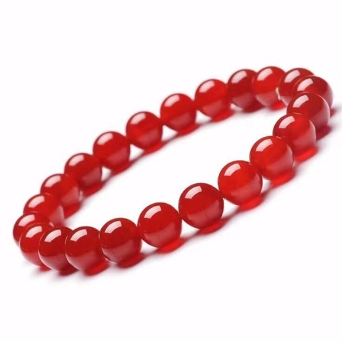 Red bead bracelet for men and women best gift 7.5" AAAA+ | eBay