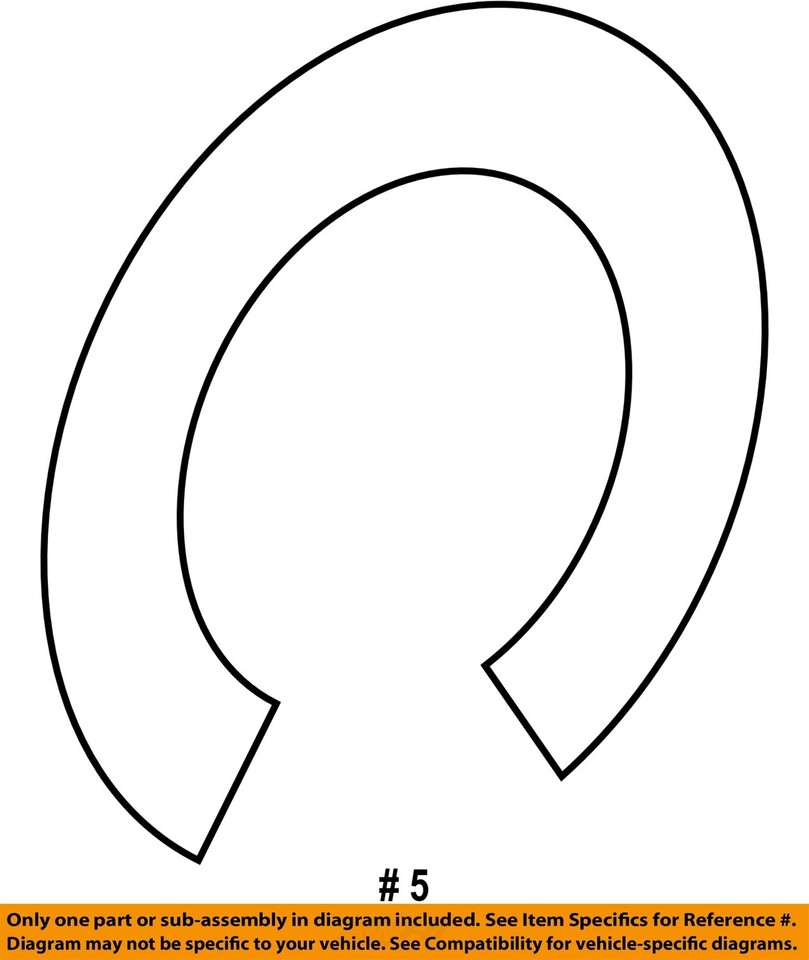 MITSUBISHI OEM 90-24 Eclipse Brake Components-Wheel Bearing Snap Ring ...