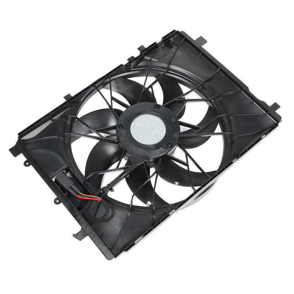Radiator Cooling Fan For Mercedes-Benz E350 E400 C300 C350 SLK350 ...